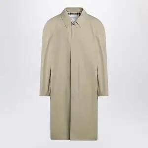 Burberry Beige Cotton Overcoat - Cream