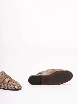 Brunello Cucinelli Calf Leather Loafers