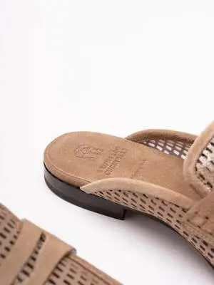 Brunello Cucinelli Calf Leather Loafers