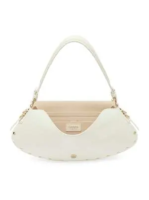 GANNI Studded Leather Shoulder Bag - Multicolor