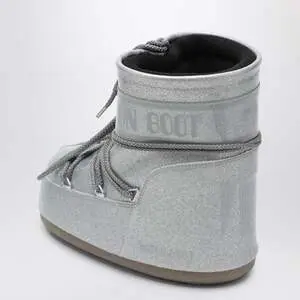 Moon Boot Glitter Lace-up Boots