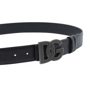 Dolce & Gabbana Reversible Dg Logo Belt