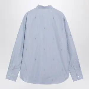 Gucci Light Striped Cotton Poplin Shirt