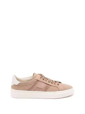 Santoni Santoni Calf Leather Lace-Up Sneakers Multicolor