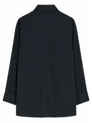 LEMAIRE Long Shirt With Tie Detail - Multicolor