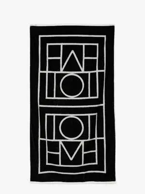 TOTEME Monogram Beach Towel - Multicolor