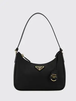 Prada Saffiano Leather Mini Bag - Black