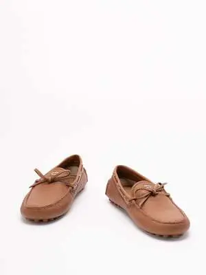Prada Leather Driver Loafers - Multicolor