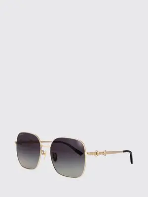 Gucci Metal Square Frame Sunglasses