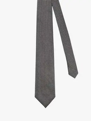 TOM FORD Silk Neck Tie - Silver