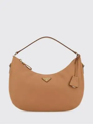 Prada Leather Tote Bag - Cream