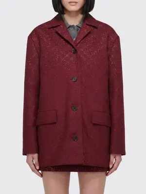 Gucci Monogrammed Blazer - Red