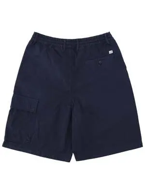 C.P. COMPANY Logo Patch Cargo Shorts - Blue
