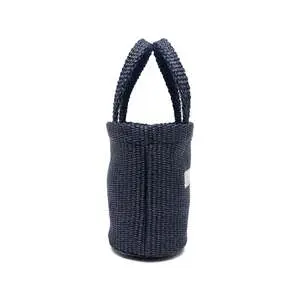 JIMMY CHOO Raffia Tote Bag - Blue
