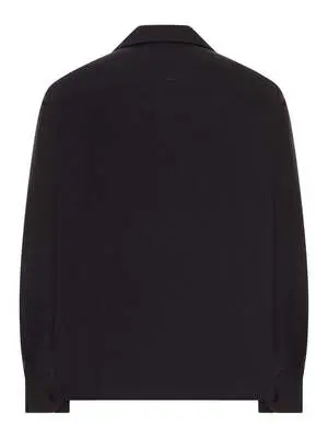 Visvim Wool Overshirt With Patch Pockets