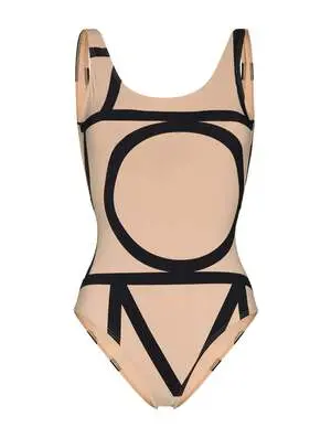 TOTEME Monogram Swimsuit - Multicolor