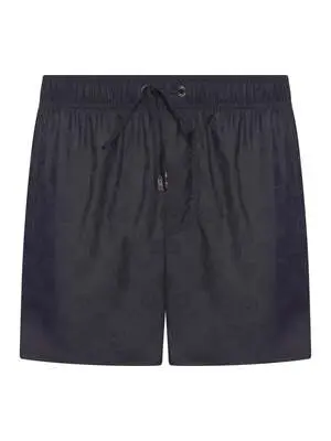 Giorgio Armani Swimsuit With Allover Logo - Multicolor