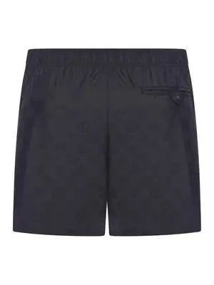 Giorgio Armani Swimsuit With Allover Logo - Multicolor