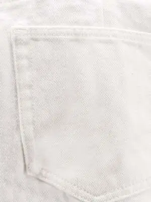 Sacai White Cotton Shorts