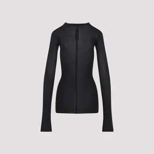 Rick Owens Ribbed Long Sleeve T-shirt