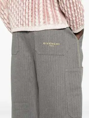 Givenchy Denim Pants With Couture Seams
