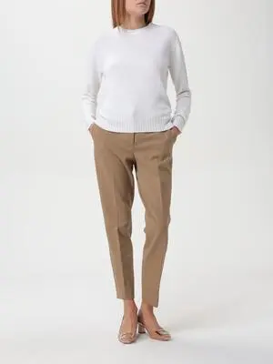 Max Mara Crew Neck Cashmere Sweater - Cream