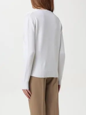 Max Mara Crew Neck Cashmere Sweater - Cream