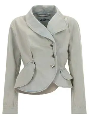 VIVIENNE WESTWOOD Stormy Denim Jacket - Blue