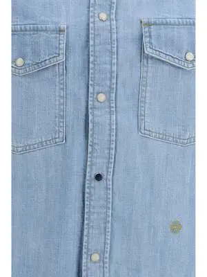 Jacob Cohen Shirt With Flap Pockets - Blue