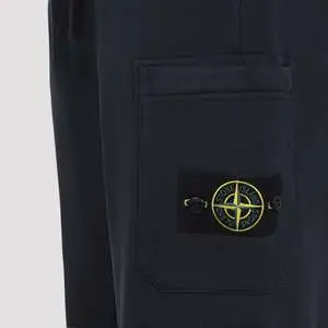 Stone Island Cotton Pants - Blue
