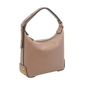 TOD'S Mini Metal Dots Handbag - Cream