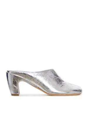 Dries Van Noten Block Heel Mules Clogs For Women