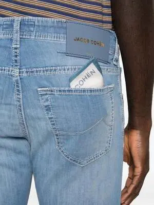 Jacob Cohen Nick Slim Fit 5-pocket Pants - Multicolor