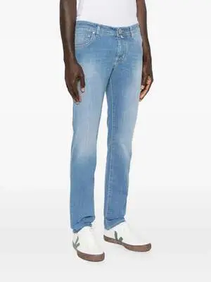 Jacob Cohen Nick Slim Fit 5-pocket Pants - Multicolor
