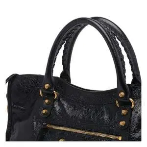 Balenciaga Medium Le City Handbag - Black