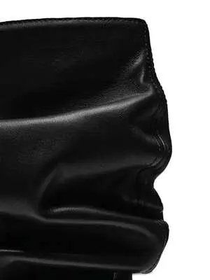 Balmain No-wedge Ankle Boots With Sculptural Heel