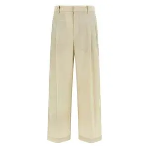 Brunello Cucinelli Tailored Pleated Trousers - Cream