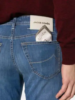 Jacob Cohen Bard Slim Fit 5-pocket Jeans - Multicolor