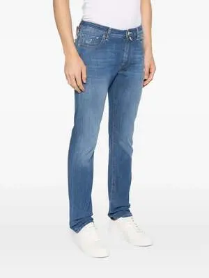 Jacob Cohen Bard Slim Fit 5-pocket Jeans - Multicolor