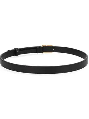 Valentino Garavani V Logo Signature Belt - Black