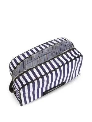 Dolce & Gabbana Striped Tote Bag With Zip Closure