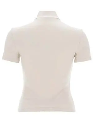 Alexander Wang Rashguard Top - Cream