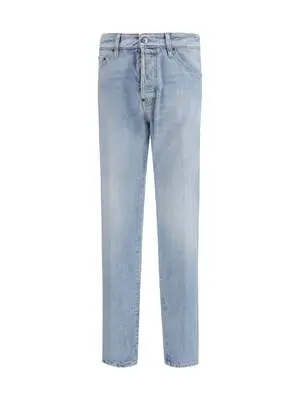 Dsquared2 Belt-loop Ripped Jeans - Blue