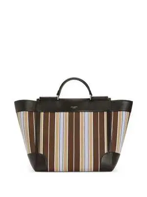 Dolce & Gabbana Sicily Jacquard Tote Bag - Brown