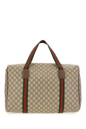 Gucci GUCCI Monogrammed Travel Bag Multicolor