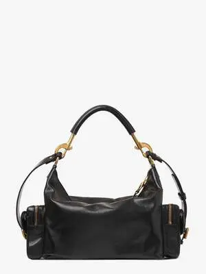 Chloé Shiny Buffalo Leather Shoulder Bag - Multicolor