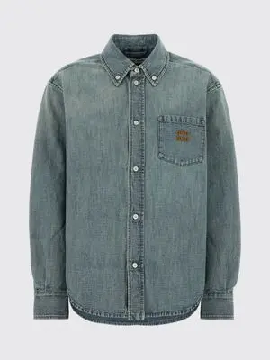 Miu Miu Striped Button-down Shirt - Blue