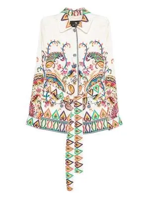 Etro Safari Jacket With Belt