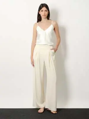 Max Mara Silk V-neck Camisole - Multicolor