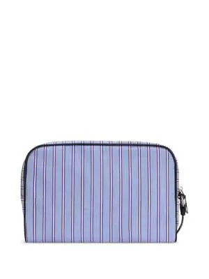 Dolce & Gabbana Striped Tote Bag With Wrist Strap - Blue